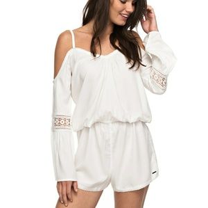 Roxy | Pants & Jumpsuits | Island Joy Roxy Romper Playsuit | Poshmark